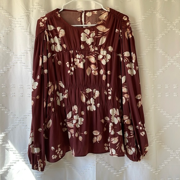 Zac & Rachel | Tops | Zac Rachel Floral Long Sleeve Top | Poshmark